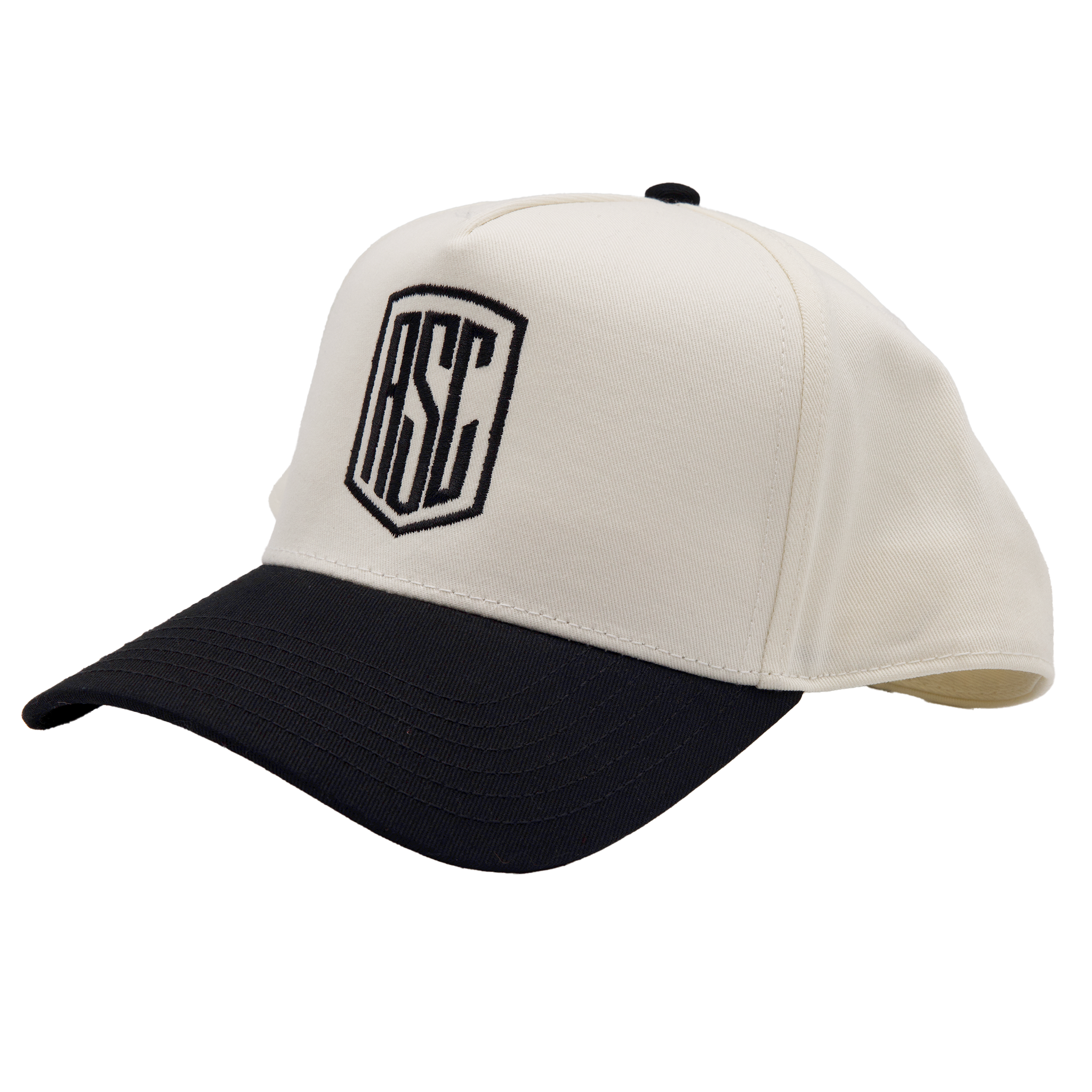 ASC Frame Two-Tone Cap Natural/Black – ASC/AC Store